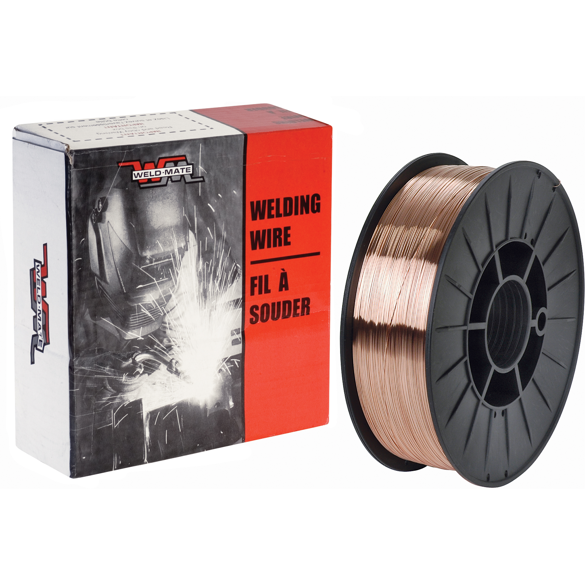 ER70S6 Welding Wire, Carbon Steel, 0.023" Diameter NT549 | Weld-Mate
