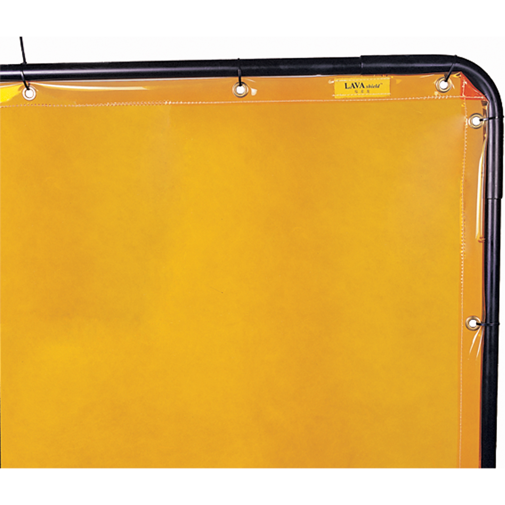 Welding Screen and Frame, Yellow, 6' x 6' NT888 | Weld-Mate