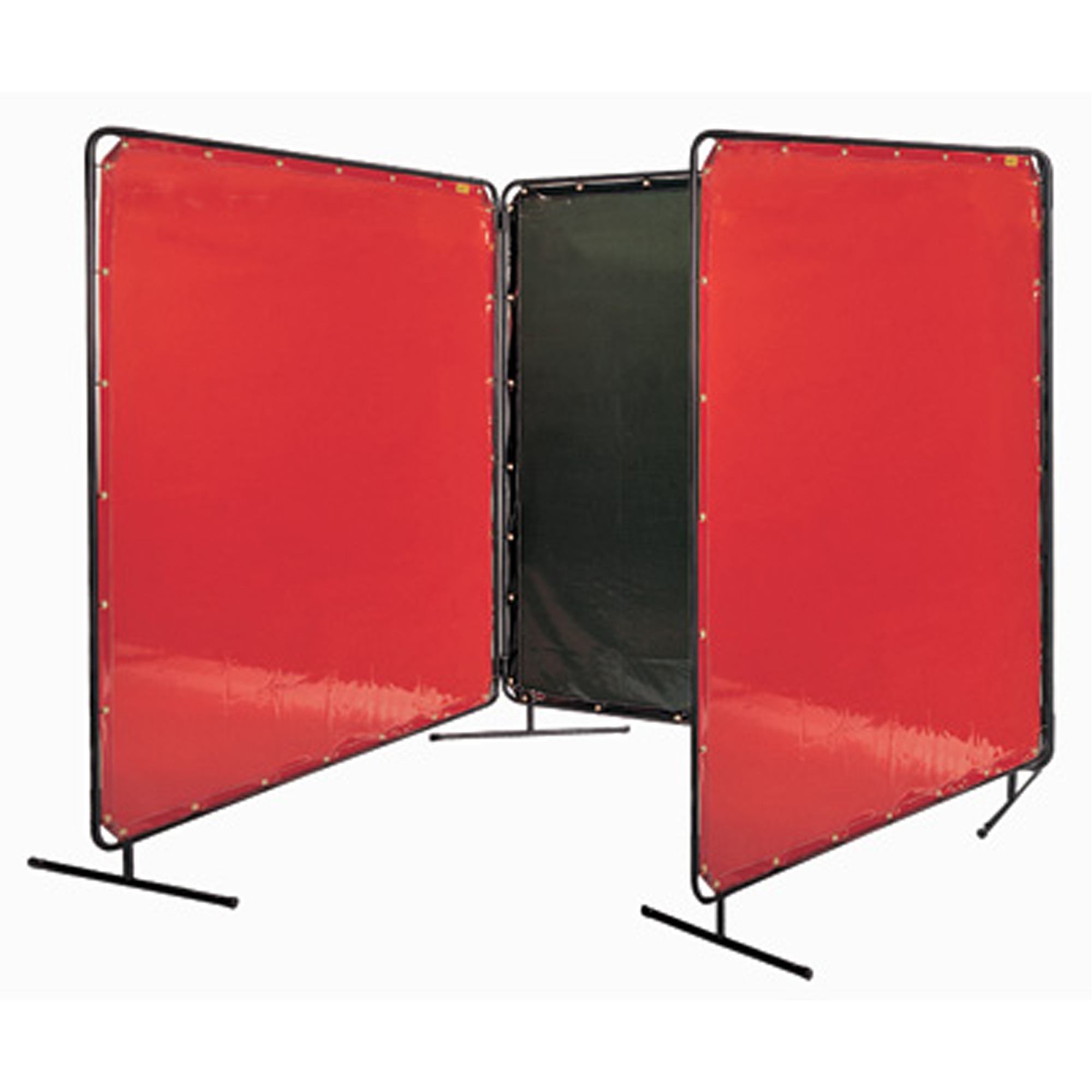 Welding Screen and Frame, Orange, 8' x 6' NT891 | Weld-Mate