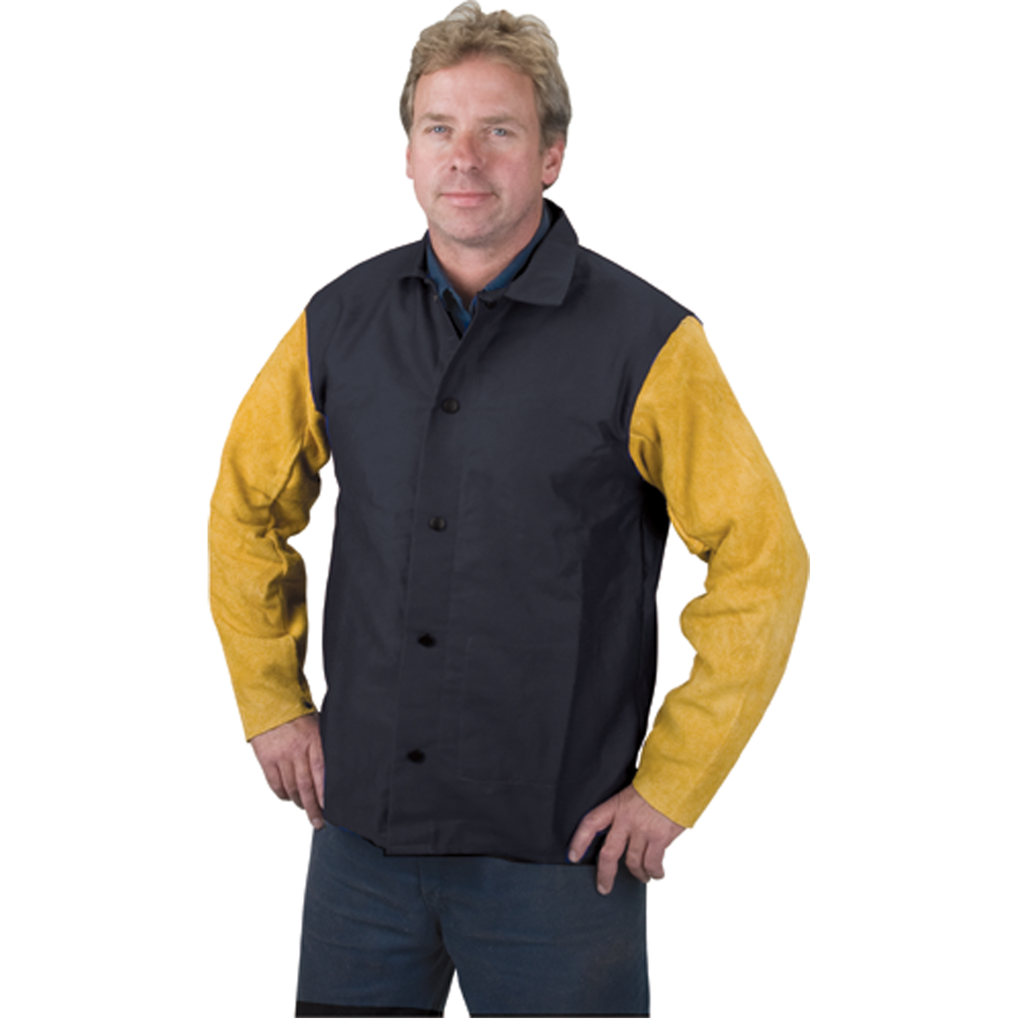 Welding Jacket, Proban, Large, Black TTV014 | Weld-Mate